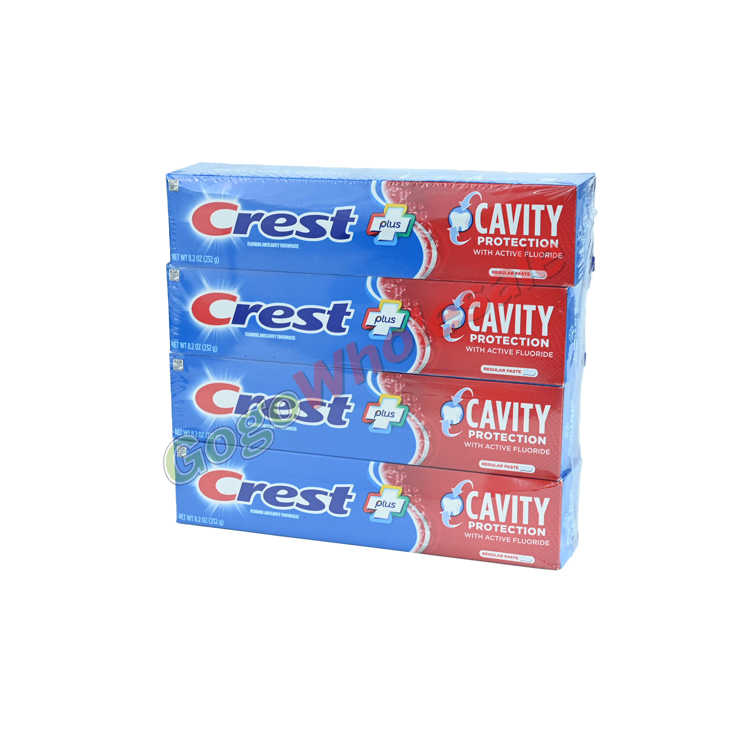 Crest Plus Cavity Protection 8.2 OZ 4 pack | Gogo Wholesale